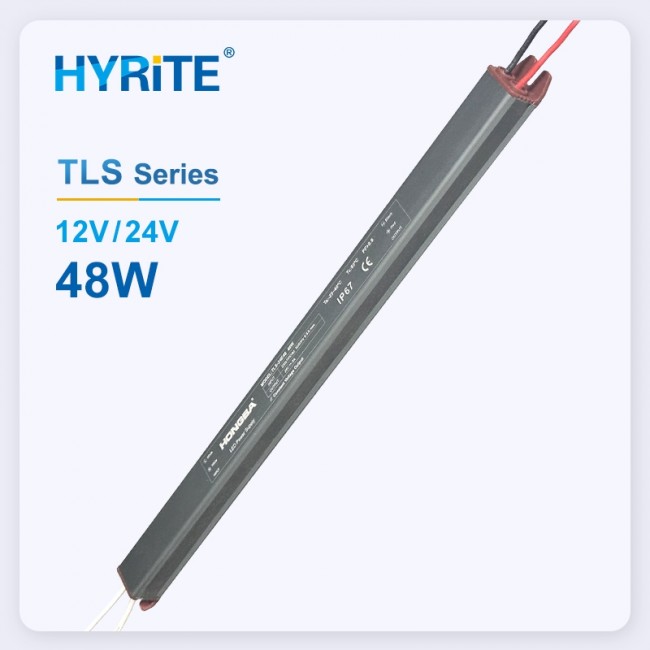 Hyrite Lighting 48W 12V/24V super slim IP67 - Outdoor LED Power Supply ...